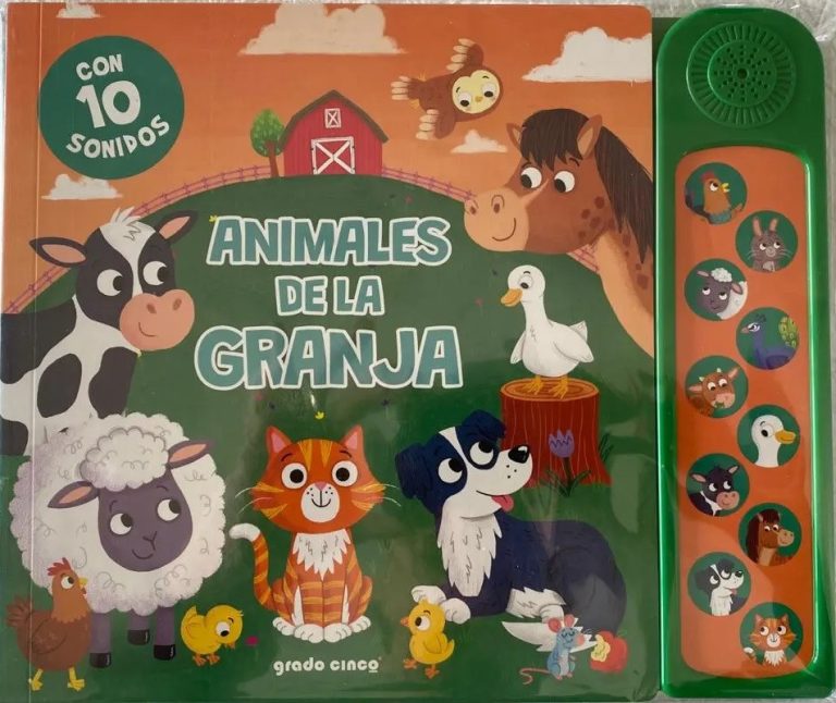 Libro sonidos de la granja y de la selva – Babuu Little Things