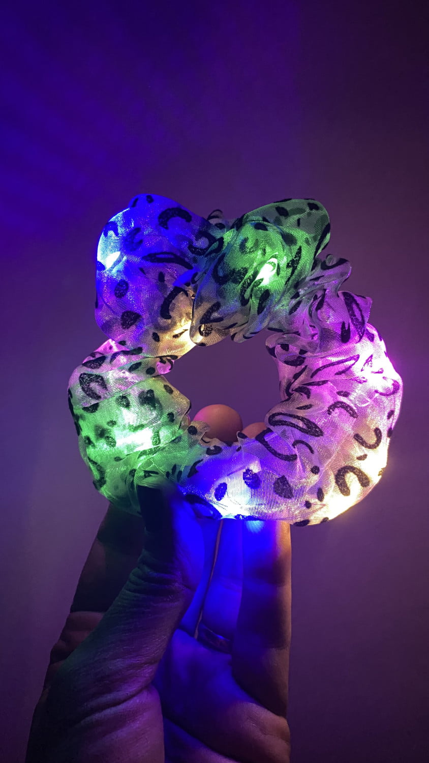 Scrunchie / Colero con luz led – Babuu Little Things